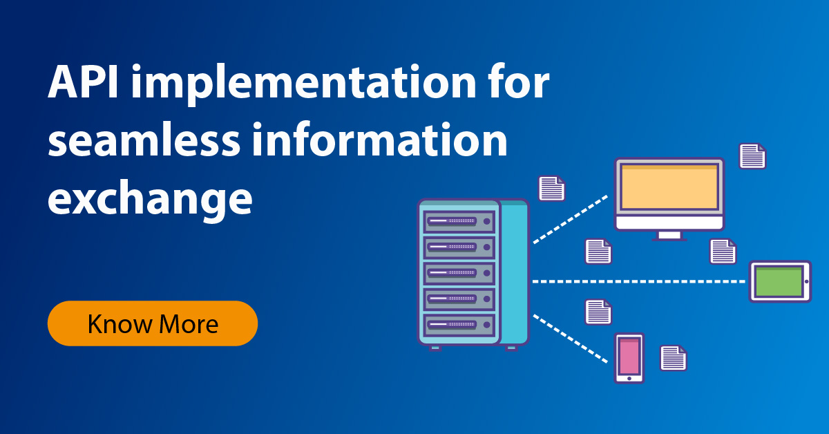 API implementation for seamless information exchange